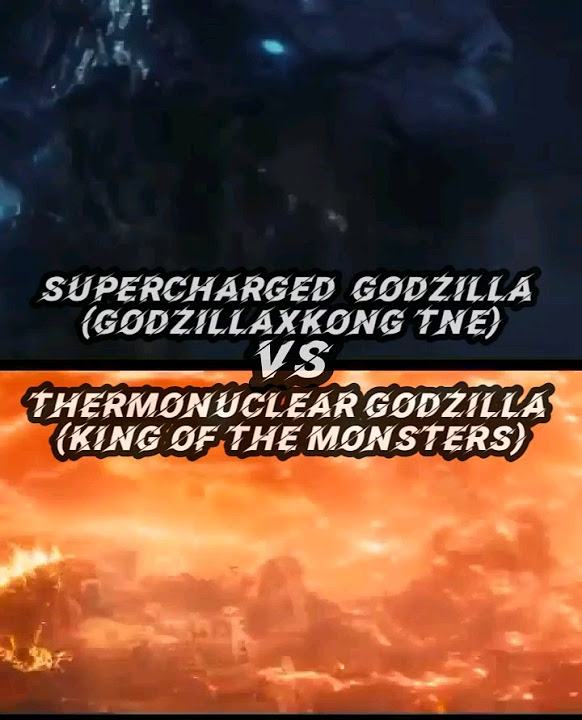 SUPERCHARGED GODZILLA VS THERMO GODZILLA. - YouTube