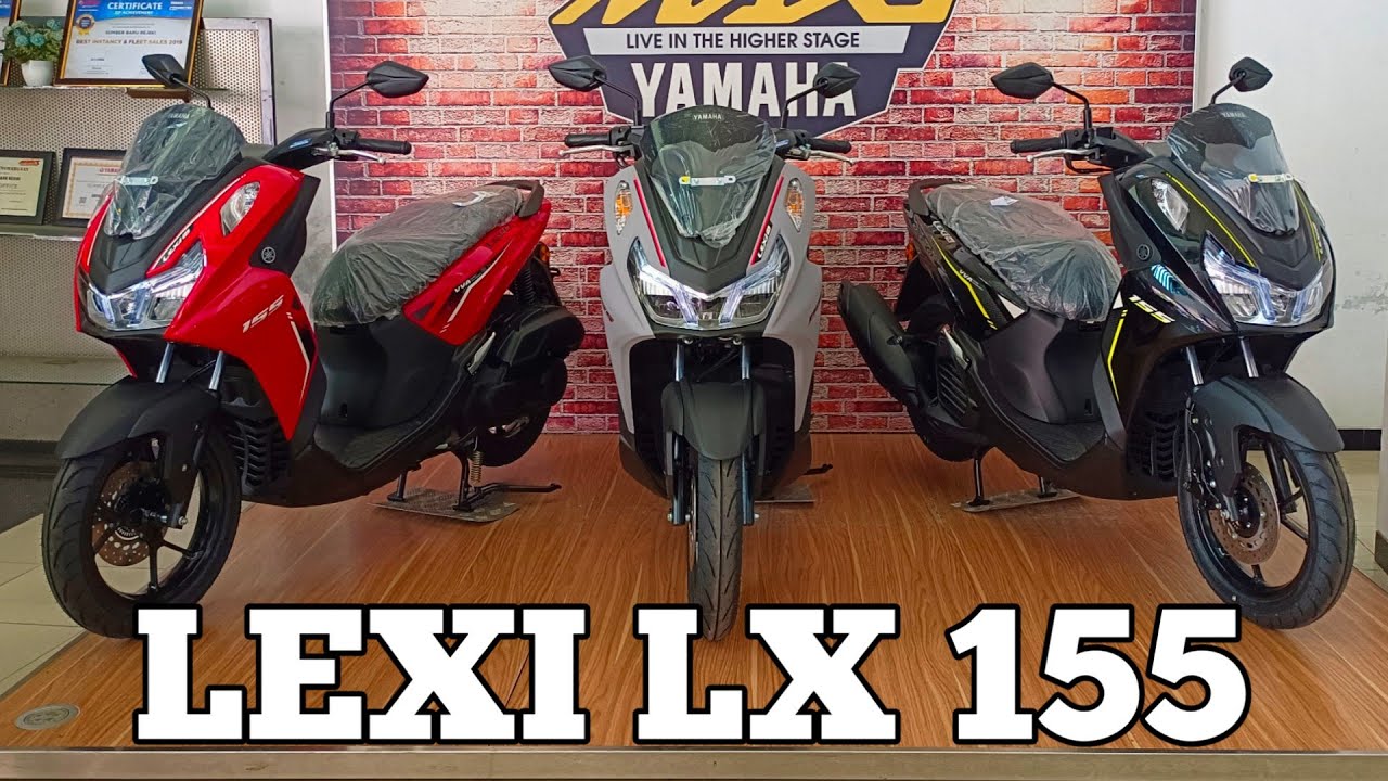 NEW LEXI LX 155 VARIAN WARNA TIPE STANDAR | APA SAJA FITURNYA - YouTube