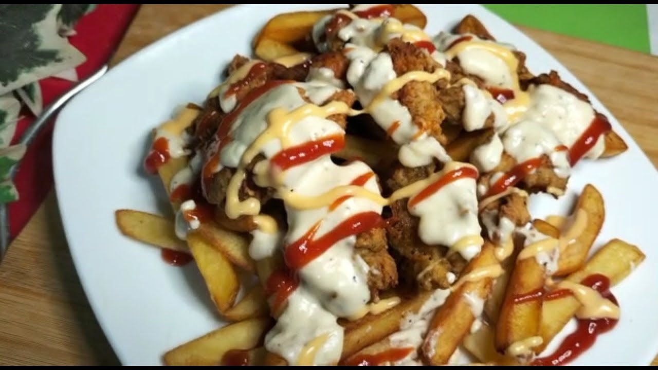 Chicken Loaded Fries||Chicken Loaded Fries Recipe - YouTube