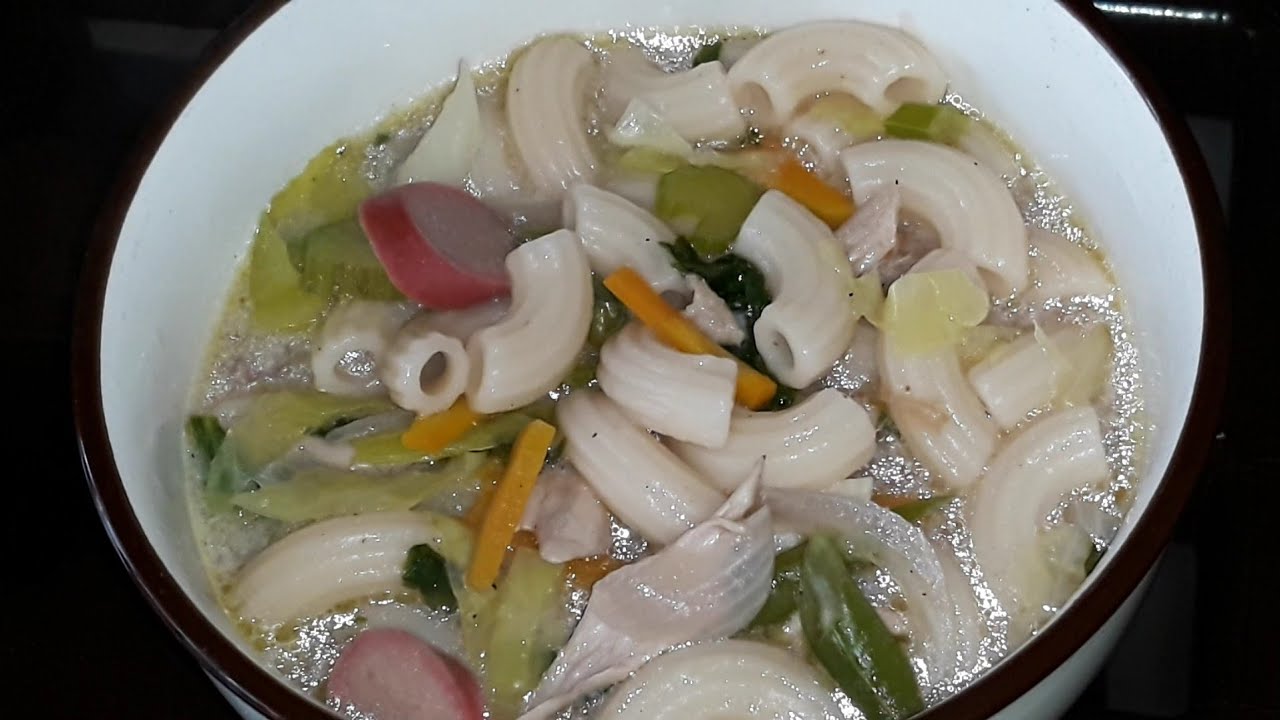 Paano magluto ng sopas/ creamy sopas - YouTube