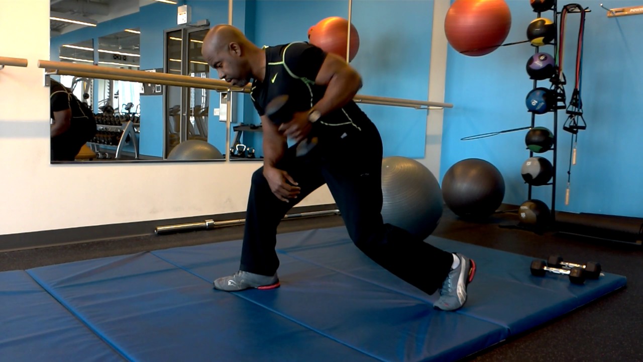 1 Arm Diagonal Dumbbell Row - YouTube