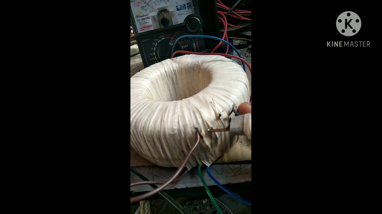 how to upgrade toroidal transformer (DIY) - YouTube