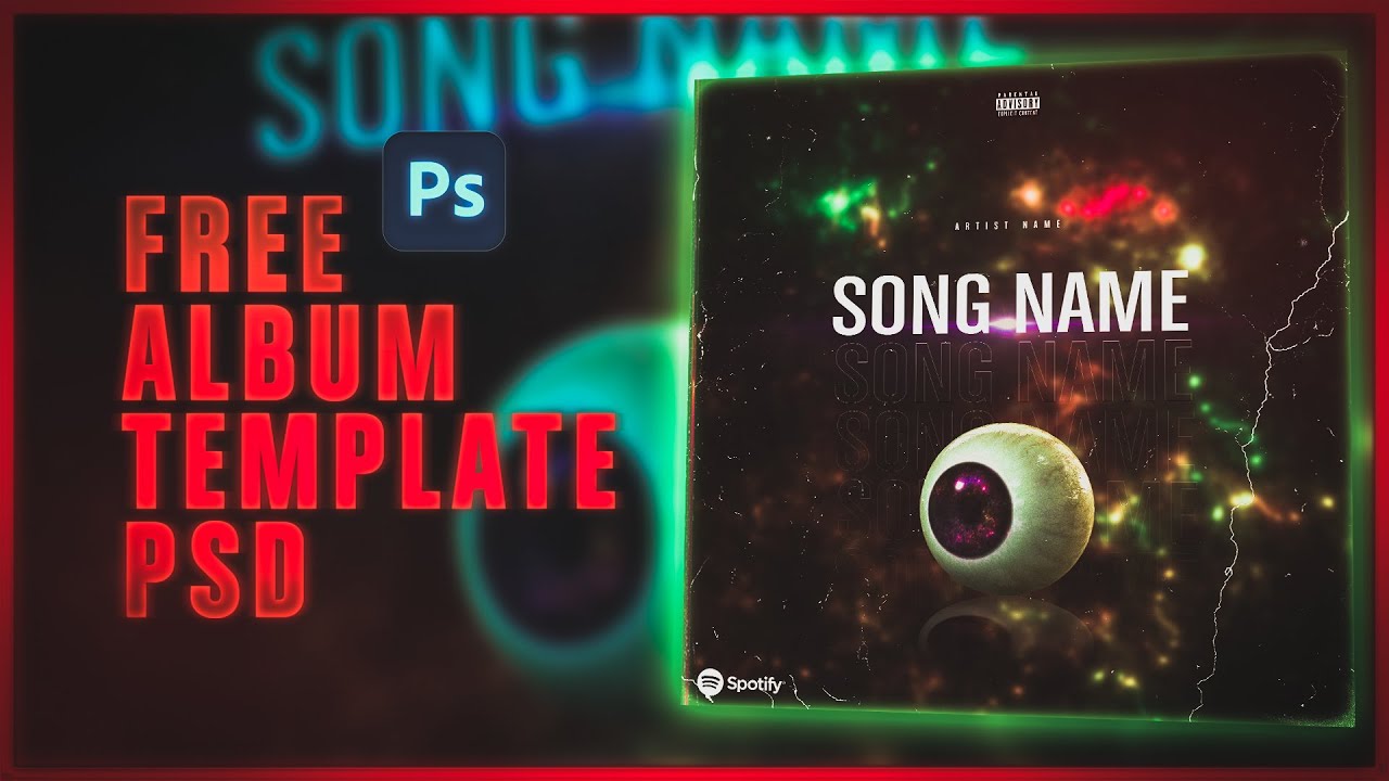 [FREE] Album Trap Cover Art 🔥 | PSD Template Customizable | Link in the ...
