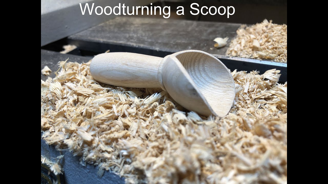 Woodturning - Turning a Scoop V2 - YouTube