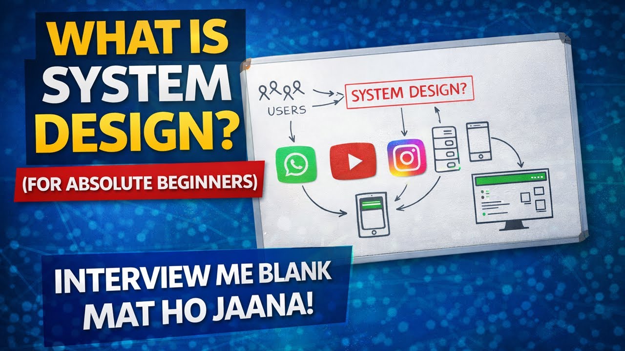 What is System Design? | System Design for Beginners | System Design ...