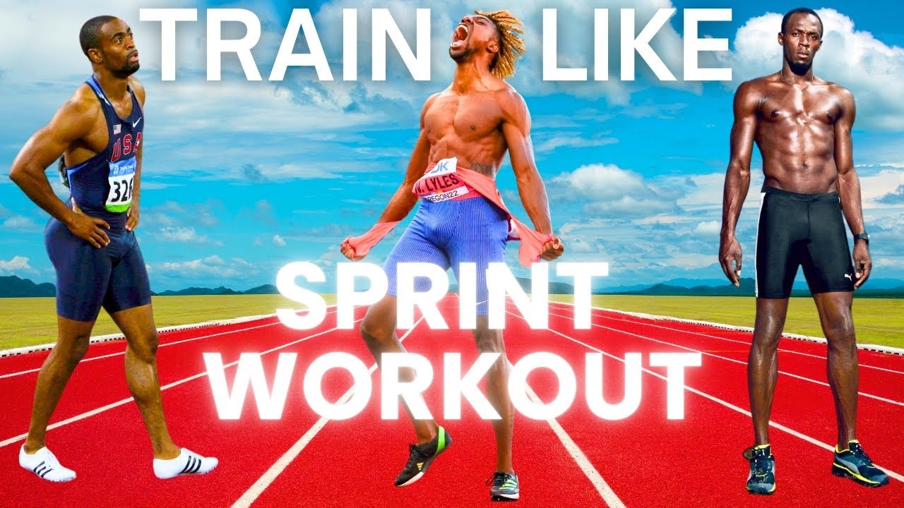 Sprint Training: Noah Lyles, Usain Bolt, and Tyson Gay (Full Workout ...