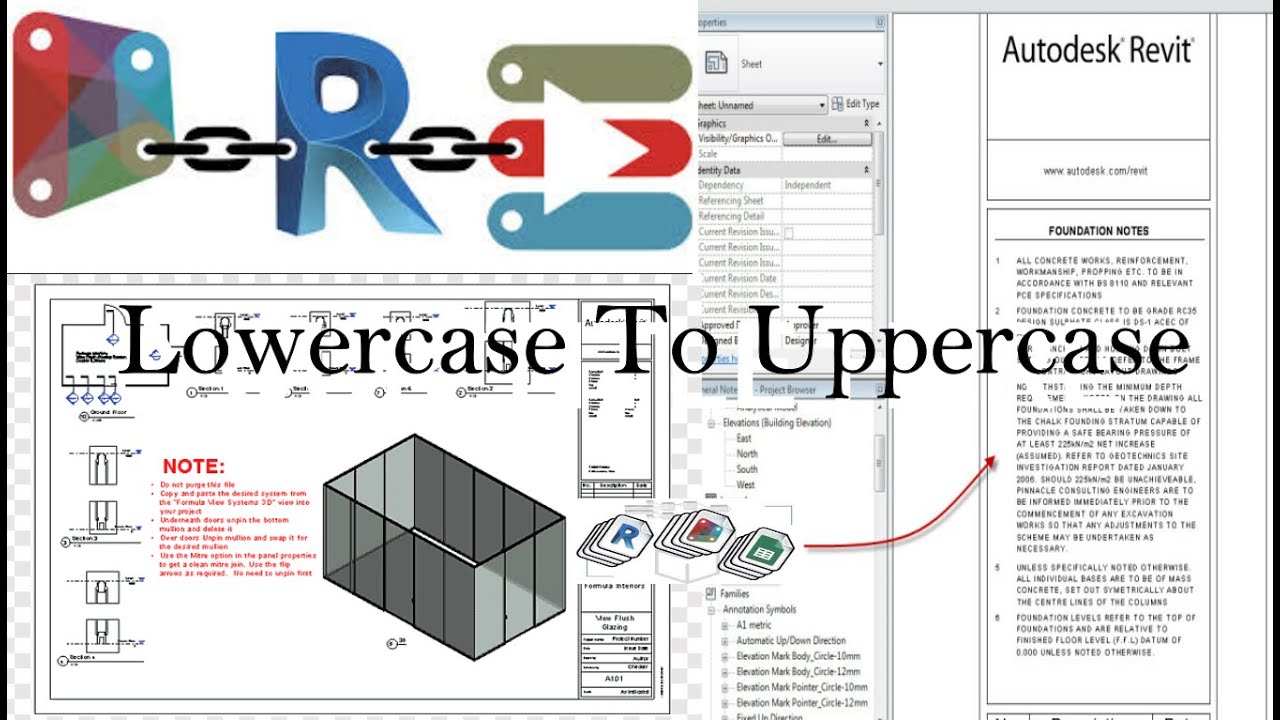How To Change Text Annotation Lowercase To Uppercase In Revit | By ...