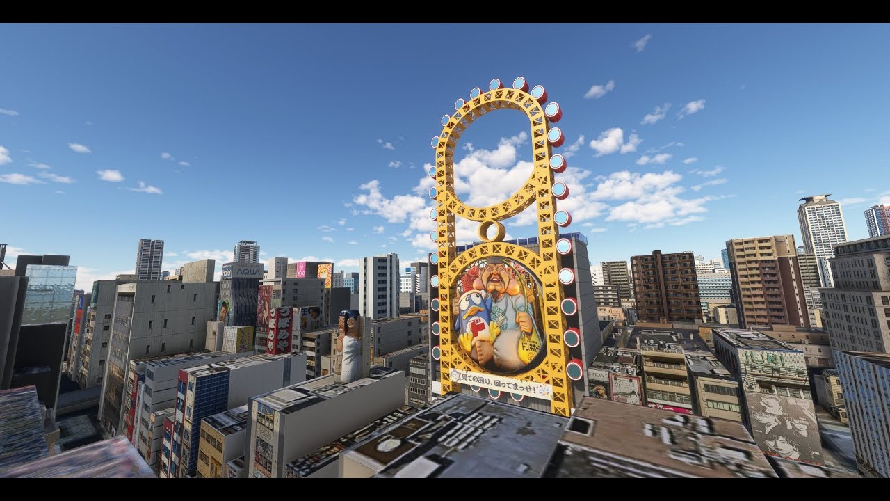 Microsoft Flight Simulator | Osaka City Wow | music video - YouTube