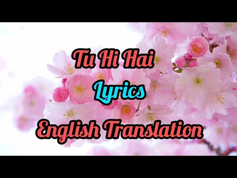 Tu Hi Hai (Lyrics)English Translation |Rahul Mishra | Half Girlfriend ...