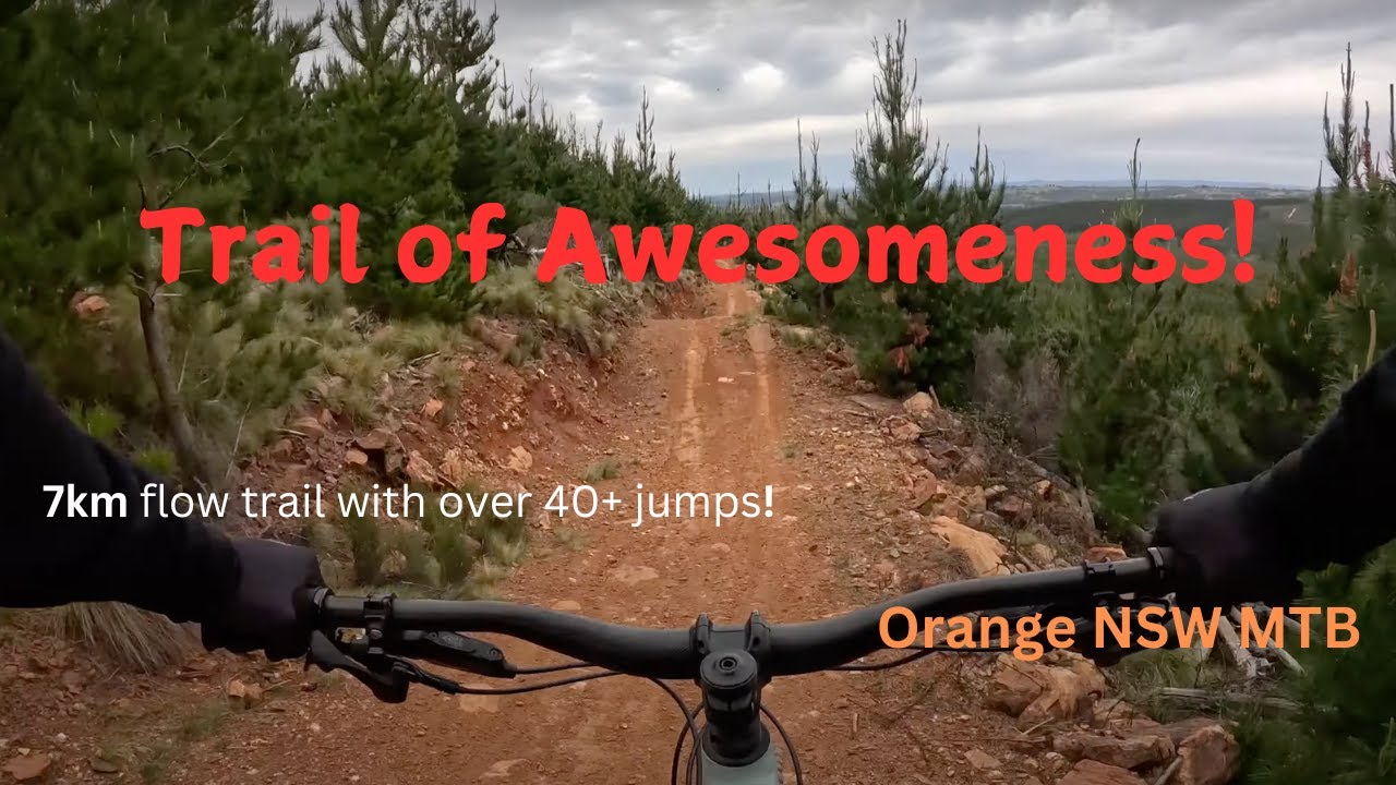 Trail of Awesomeness! Orange NSW MTB - Sep 24 - YouTube