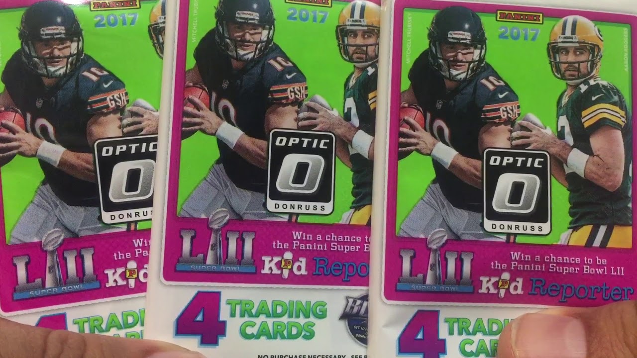 2017 Optic Football Retail Packs Break. - YouTube