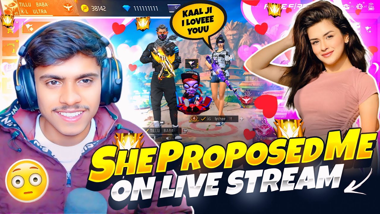 Cute Girl Propose Me Inform Of My Gf Gone Wrong ️🥰 - Greena Free Fire ...