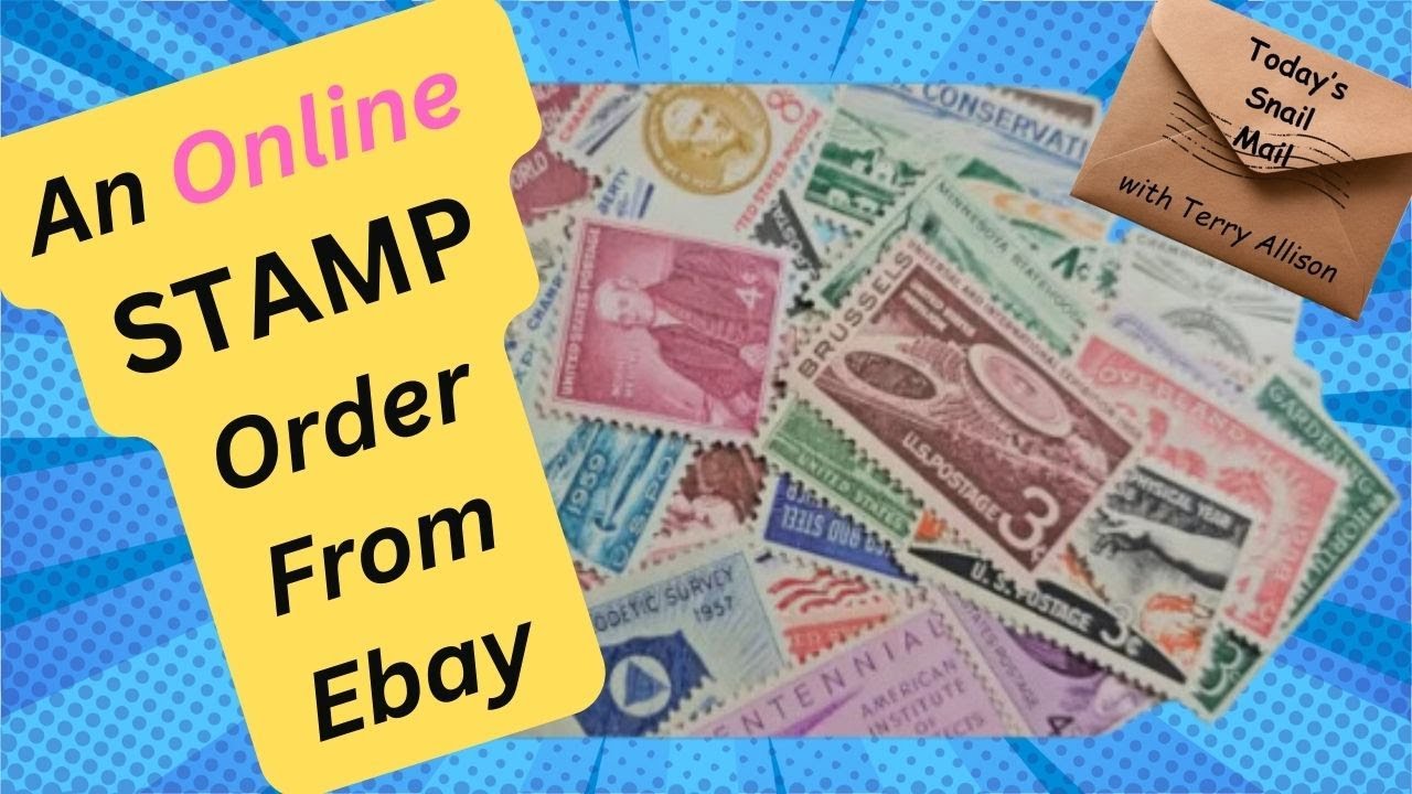 Postage Stamps: Stamps from Canada & the USA - Ebay Order - YouTube
