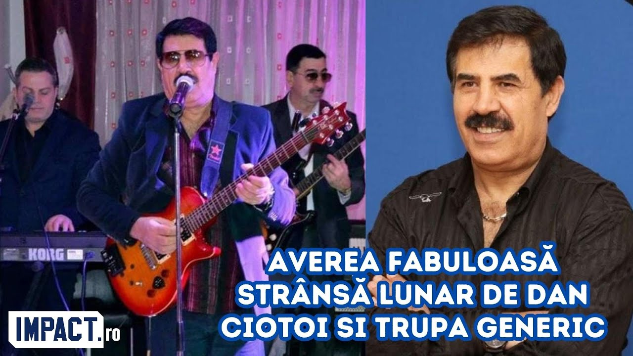 Averea fabuloasă strânsă lunar de Dan Ciotoi si trupa Generic din ...