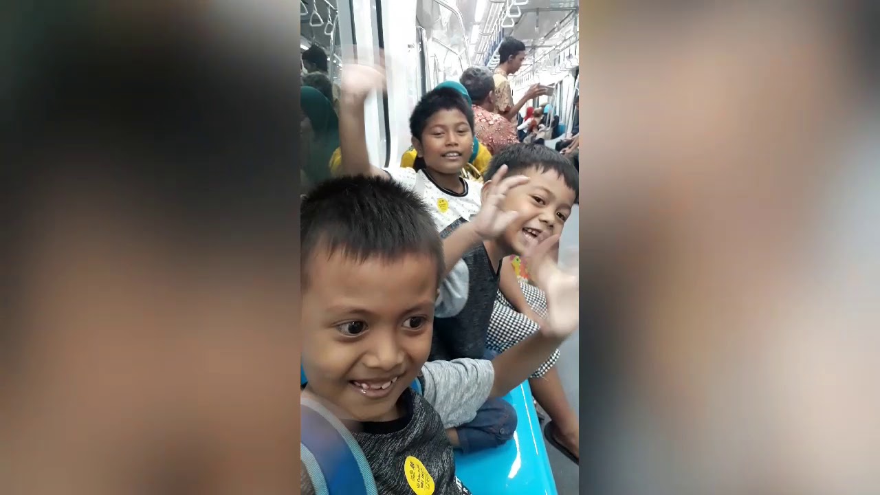 Trial run MRT JAKARTA / UJI COBA MRT JAKARTA ( KERETA BAWAH TANAH ...