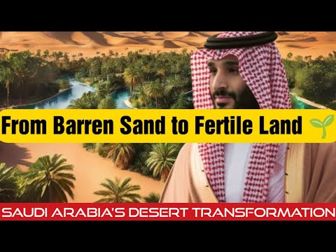 Saudi Arabia’s Desert Transformation: Turning Sand into Blooming Soil ...