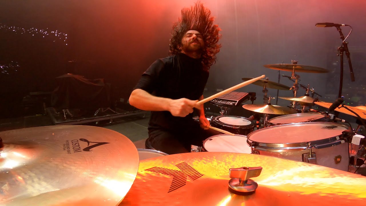 Poppy - Scary Mask (Ralph Alexander) Drum Cam LIVE (2024) - YouTube