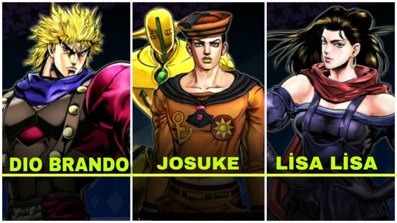 Amazing Stand powers! Epic Moments of Dio Brando, Josuke and Lisa Lisa ...
