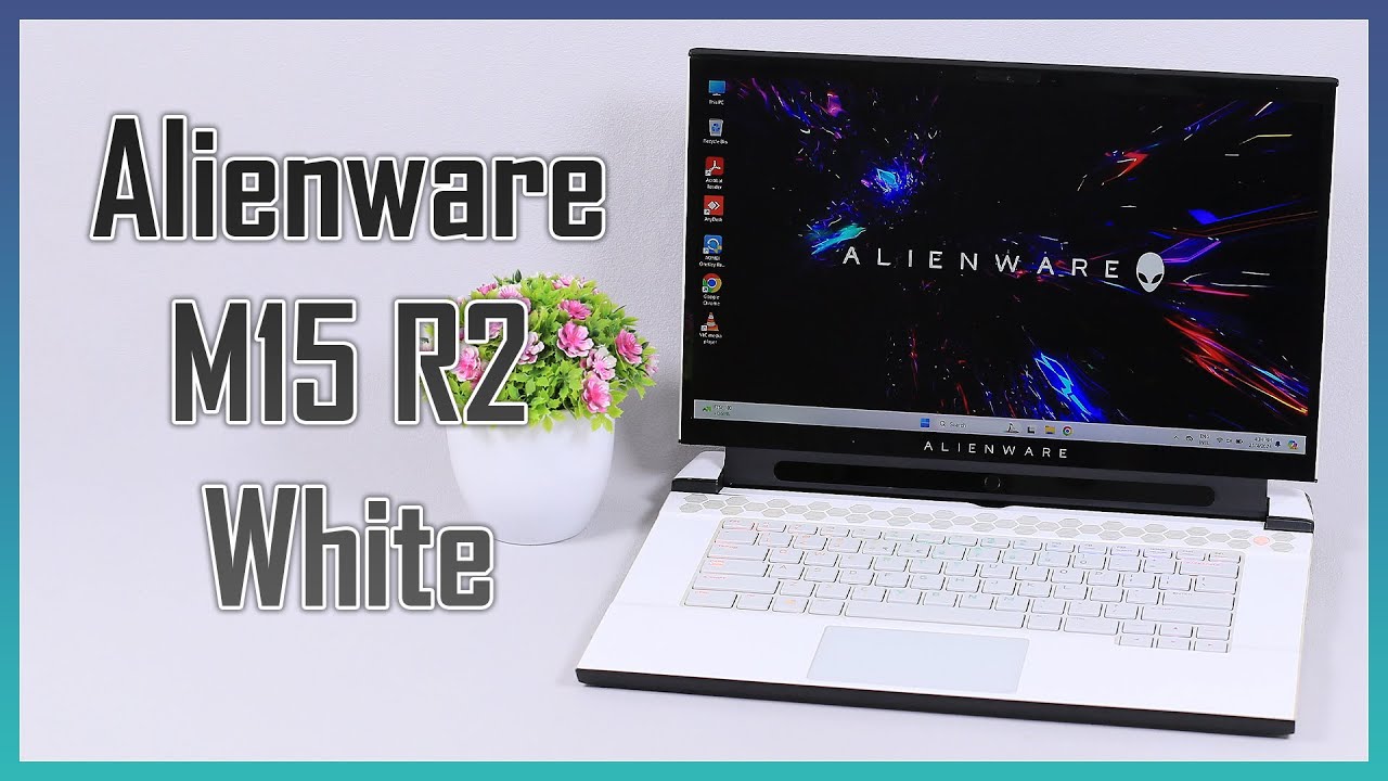 Alienware M15 R2 White / Intel i7 9750H / RTX 2070 with MaxQ 8GB - YouTube