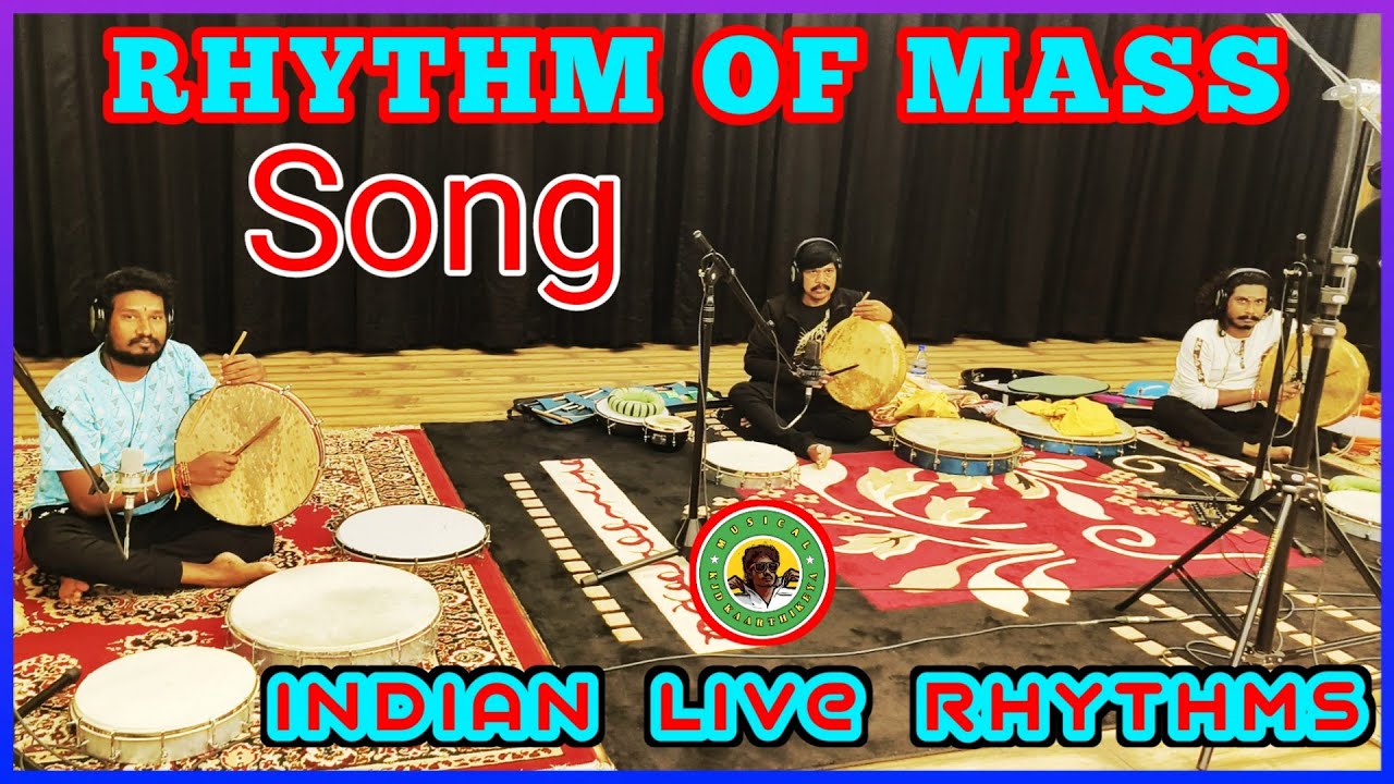🔥😱 RHYTHM OF MASS | INDIAN LIVE RHYTHMS #recording #dappu #dholtasha # ...