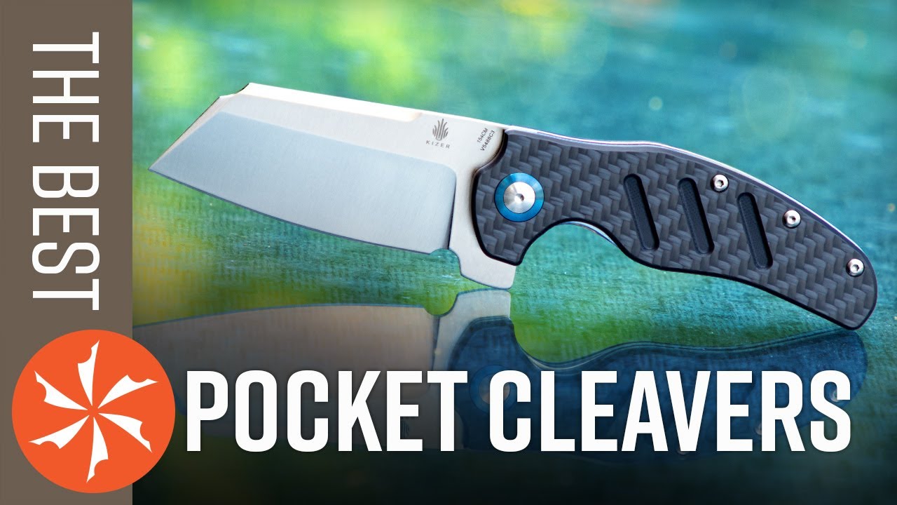 Best Pocket Cleaver Folding Knives of 2020 Available at KnifeCenter ...