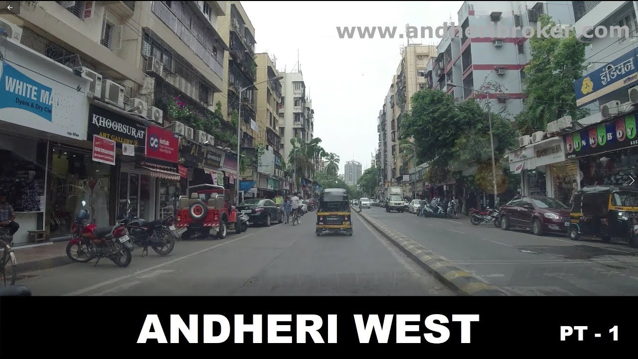4K Driving on the Street of Andheri West Part 1 - YouTube