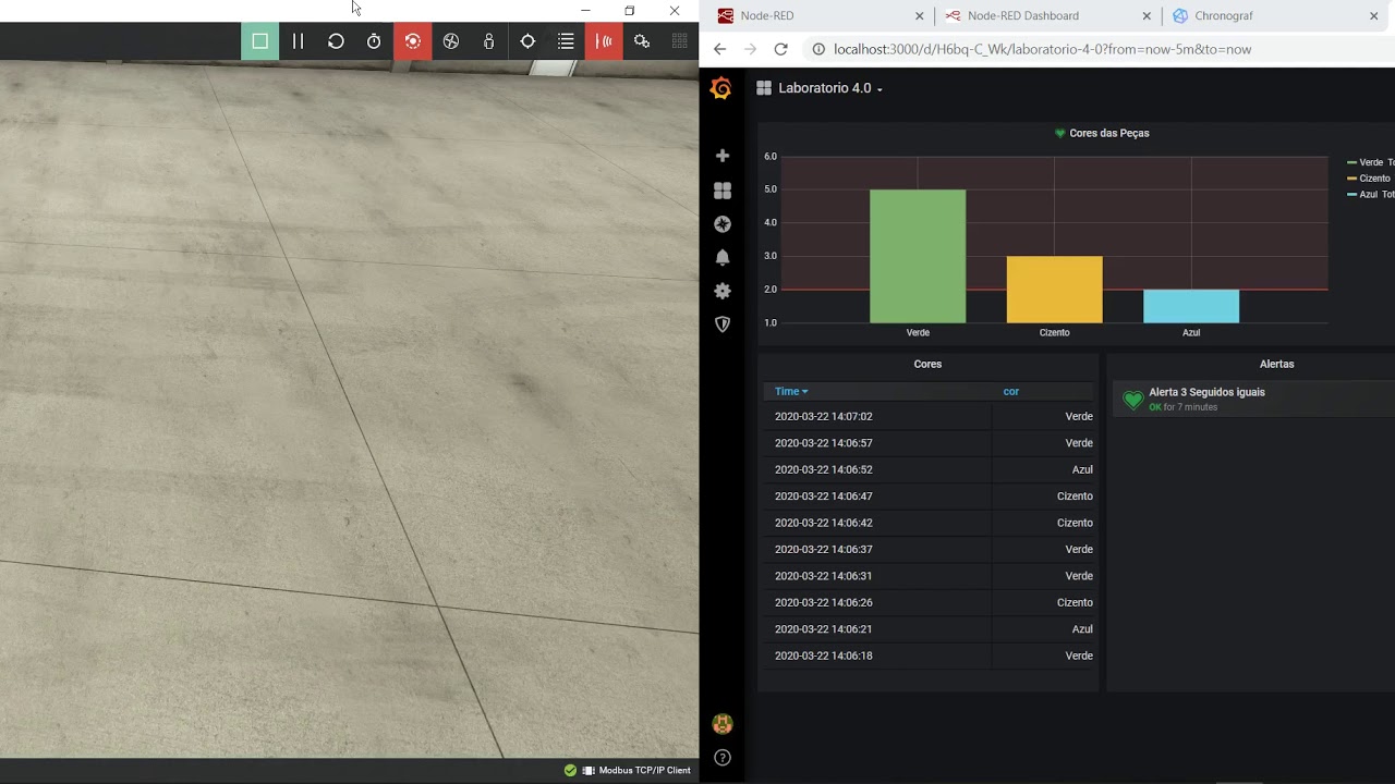 Industry 4.0 Factory IO + Grafana - YouTube