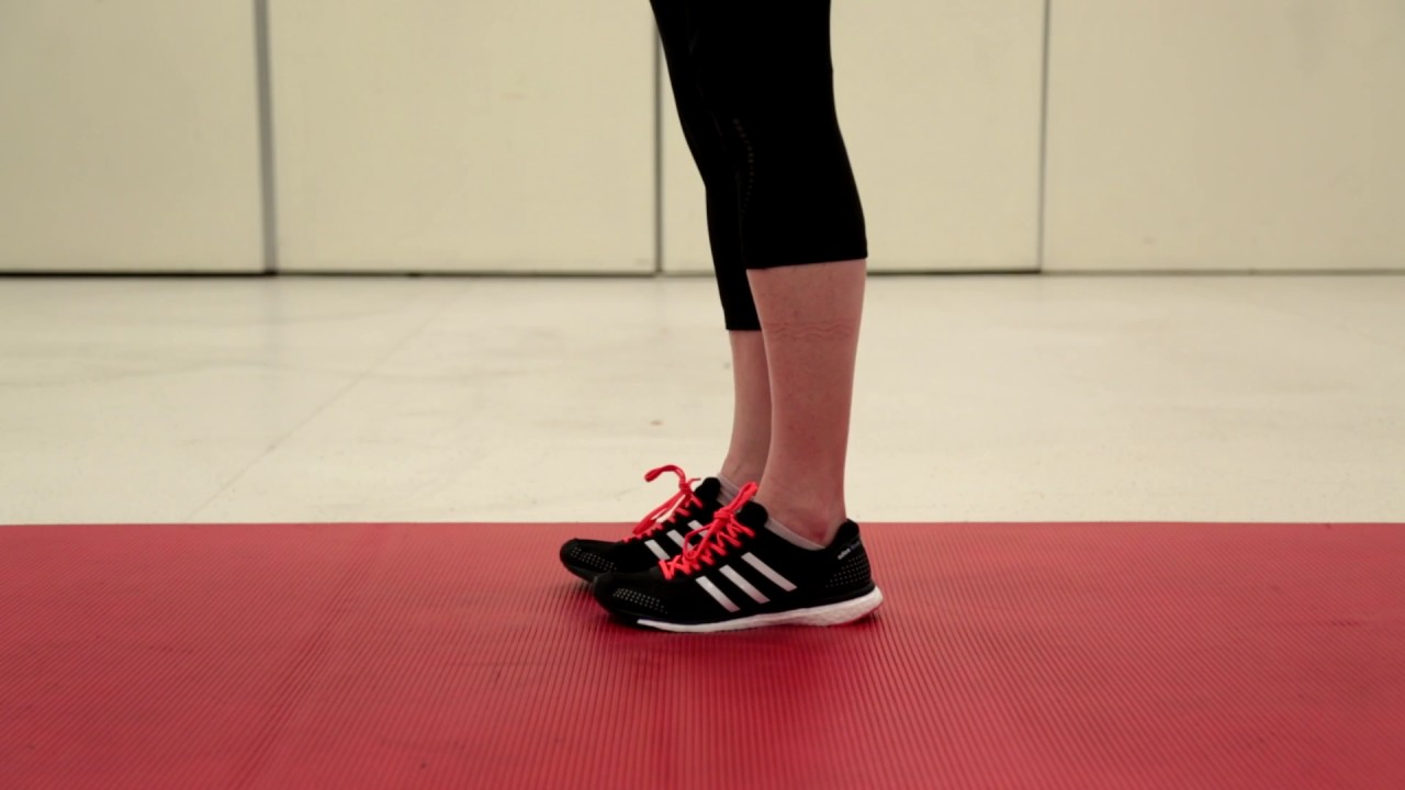 Standing knee extension - YouTube