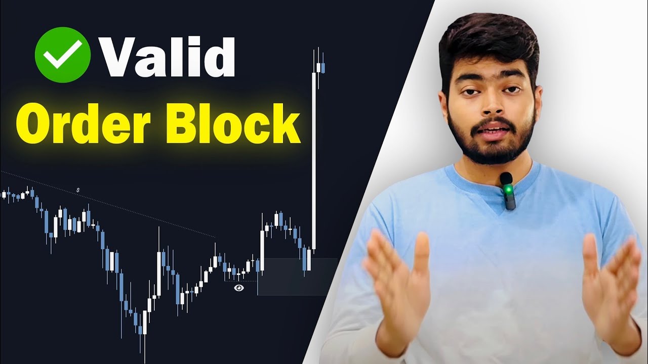 How to find Valid Order-Block || Simple language || Big player Trading ...