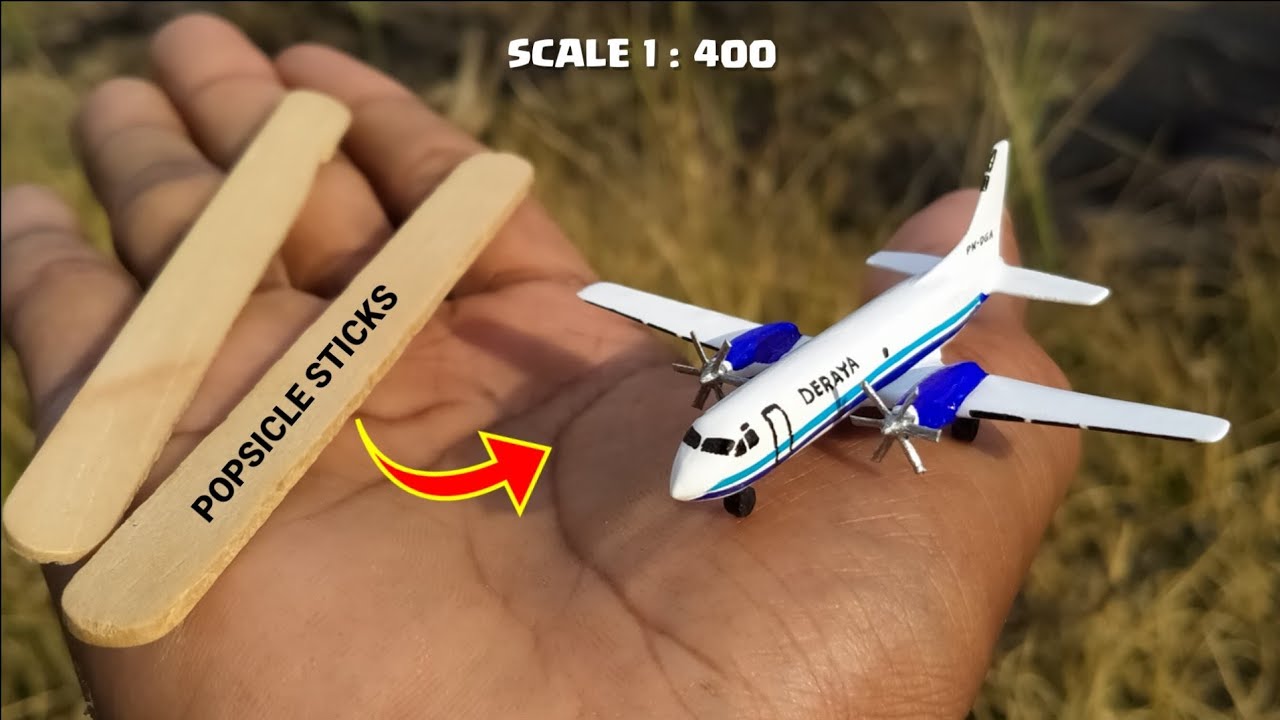 I Built BRITISH AEROSPACE BAE ATP DERAYA Aircraft Model - YouTube