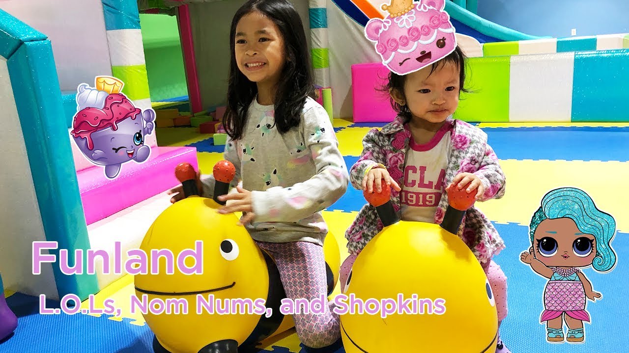 LE FUNLAND USA - FUN TOYS CRAFTS FUN WITH DOLPHINS, SLIDES, LOL DOLLS ...