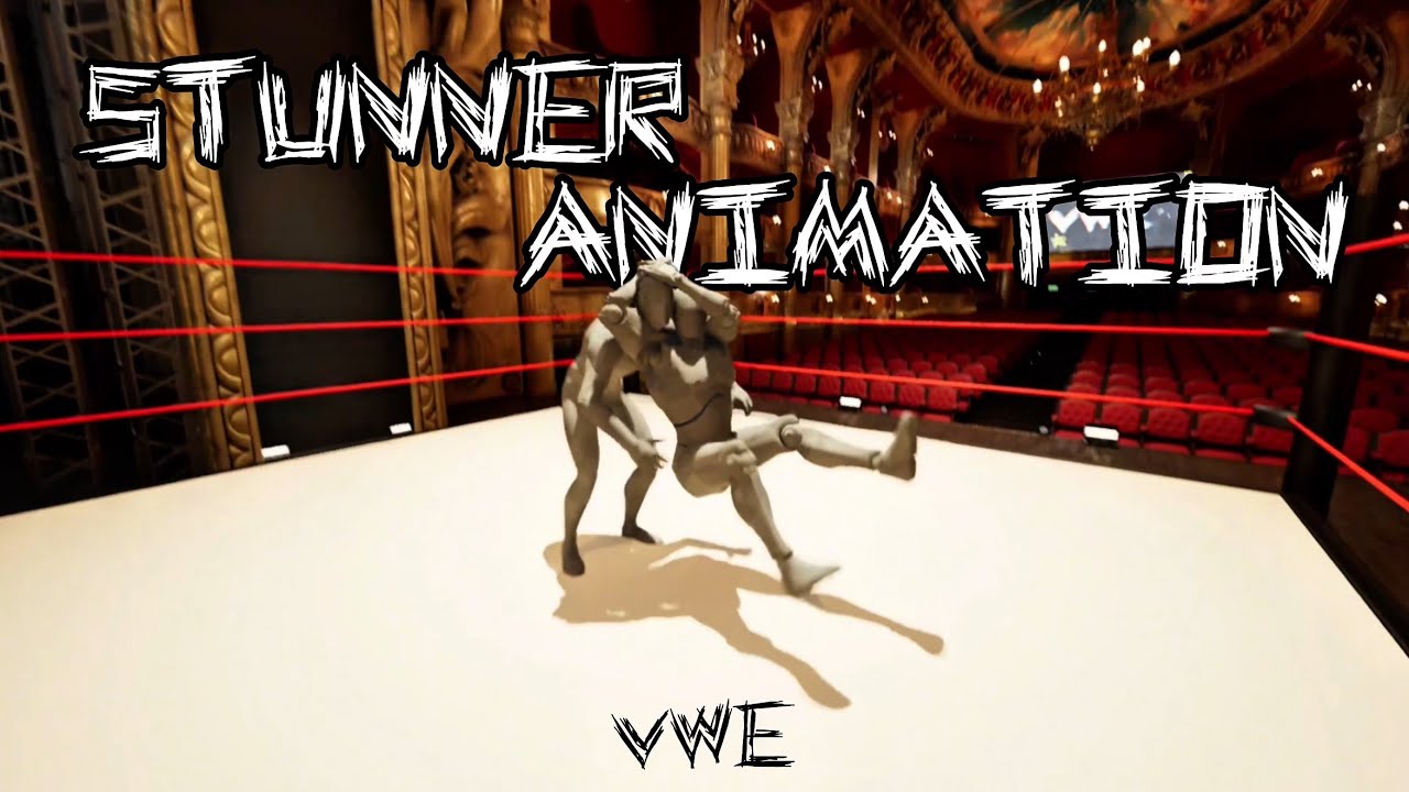 Stone Cold Stunner | Pro Wrestling Animation Practice - YouTube