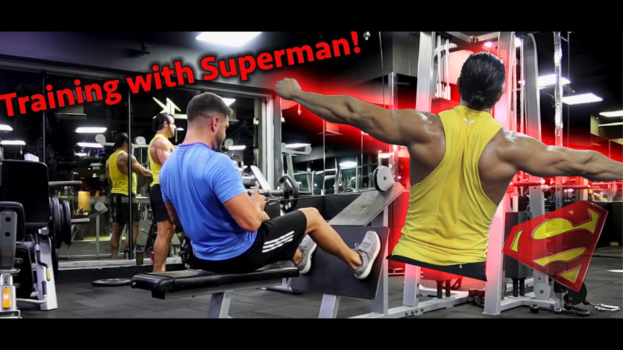 Training with superman! - YouTube