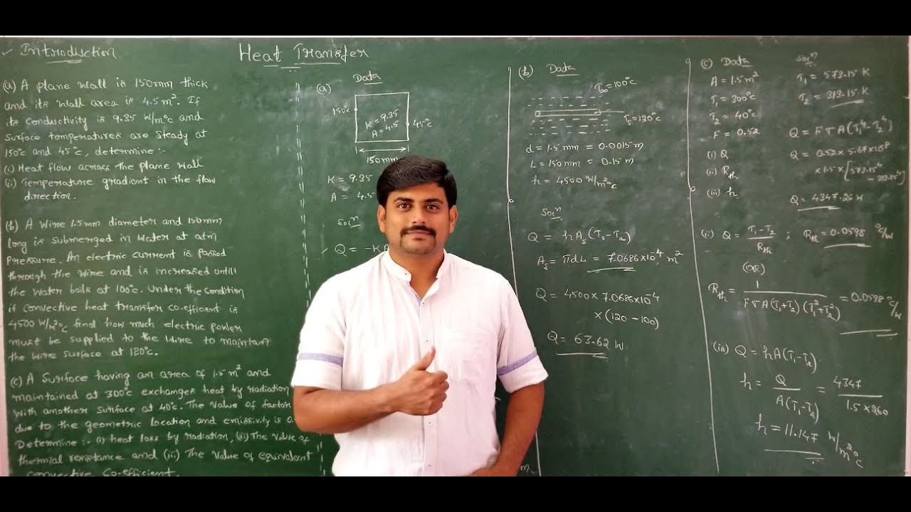 Lecture 1 - Introduction to heat transfer - Module 1 - Heat Transfer by ...
