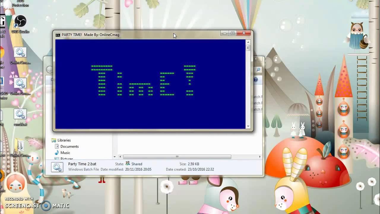 Cmd Animations Showcase! - YouTube