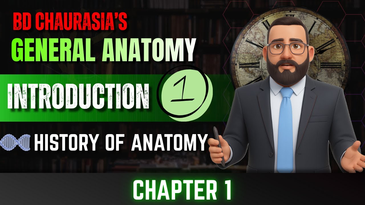 History of Anatomy Part 1 | Anatomy Chapter 1 | Detailed Explanation ...