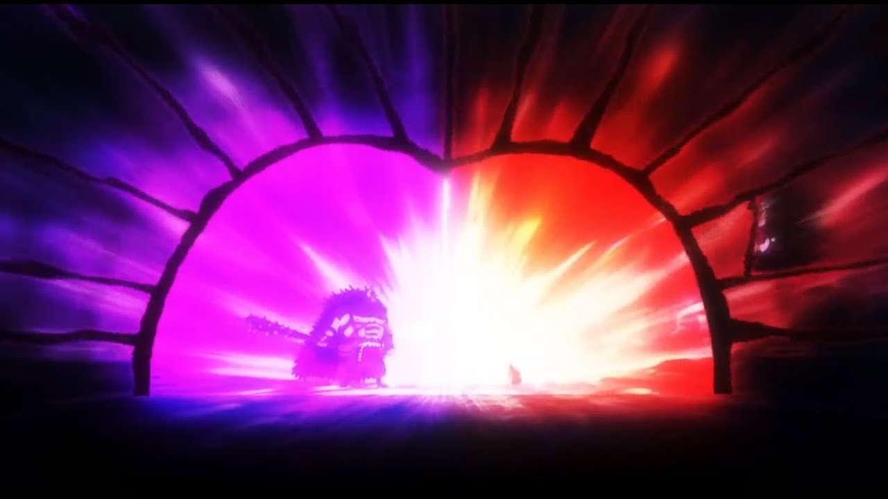 Luffy use Advance Observation Haki to dodge Kaido Thunder Bagua | Luffy ...