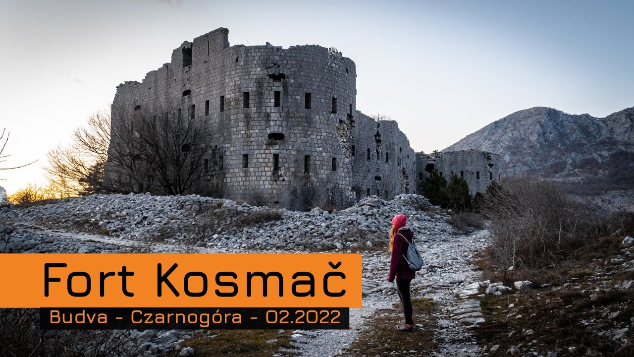 Fort Kosmač - widokowy przystanek w Czarnogórze - YouTube