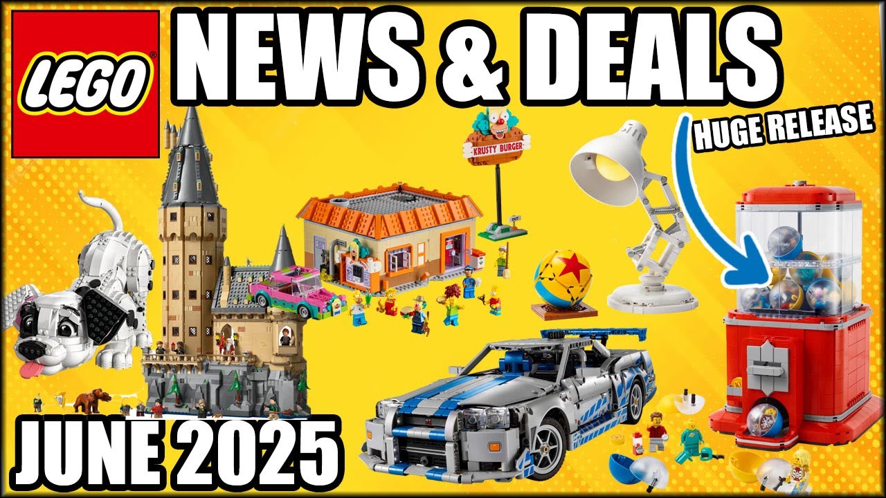 LEGO News & Deals! June 2025! Release Day Buying Guide! HUGE SETS ...