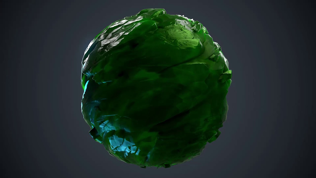 Kryptonite Substance Designer Material - YouTube
