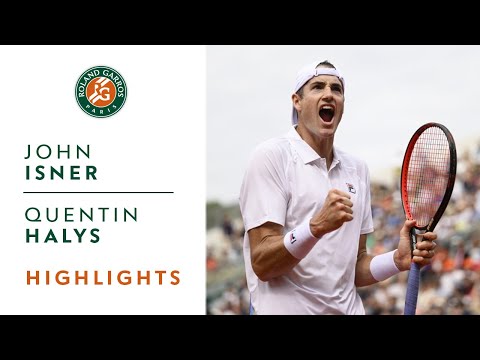 John Isner vs Quentin Halys - Round 1 Highlights I Roland-Garros 2022