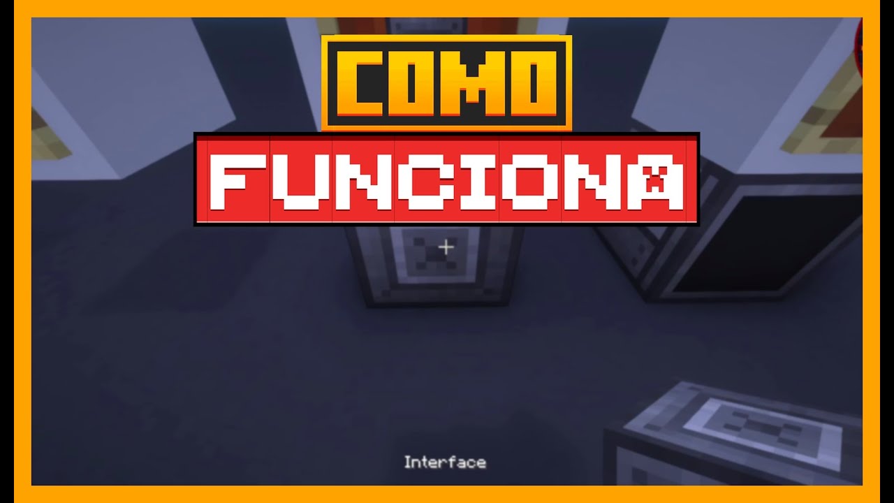 CÓMO FUNCIONA la INTERFACE en MINECRAFT con REFINED STORAGE - YouTube