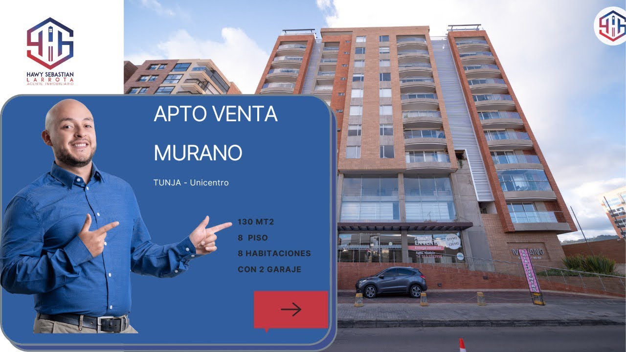 Apartamento en Venta edificio Murano Tunja sector Unicentro - YouTube