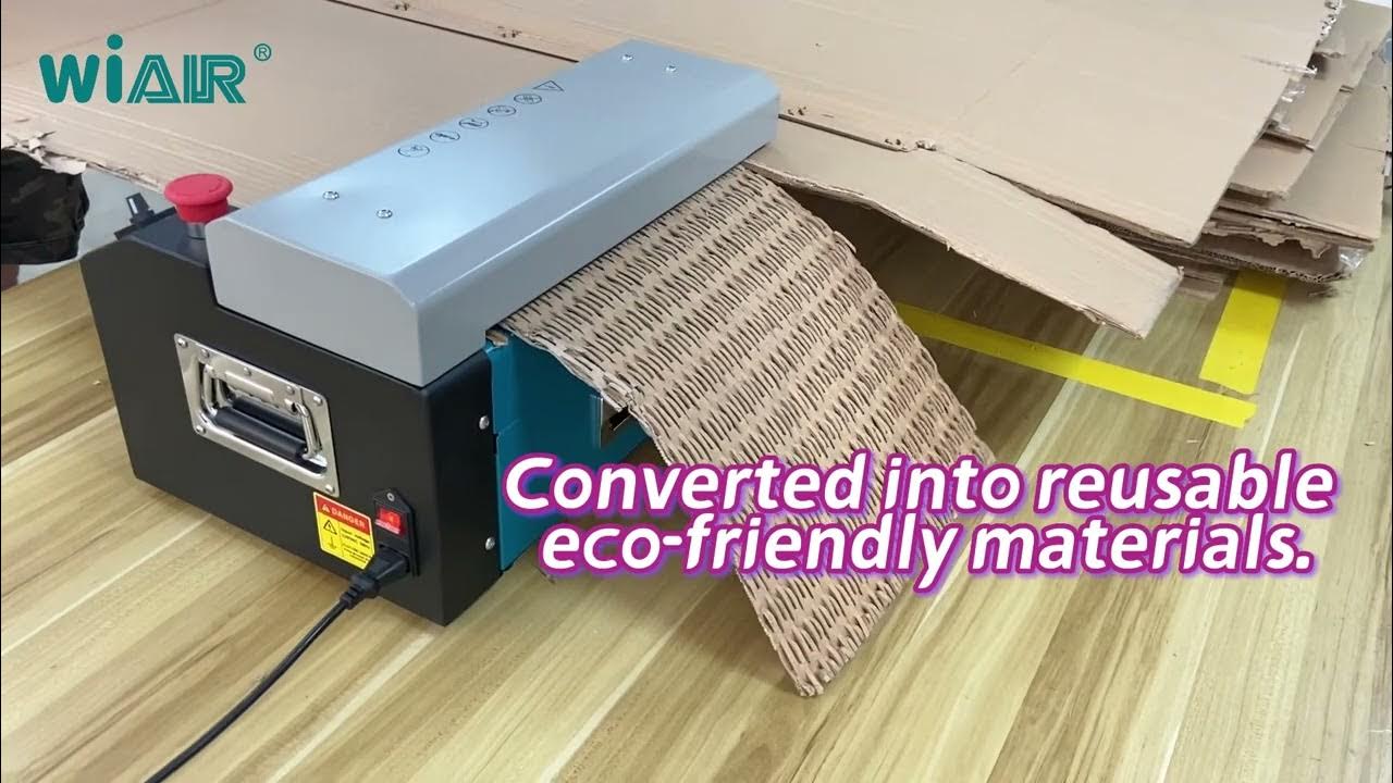 Reuse your used cardboard shredder измельчитель картона WiAIR cs325 ...