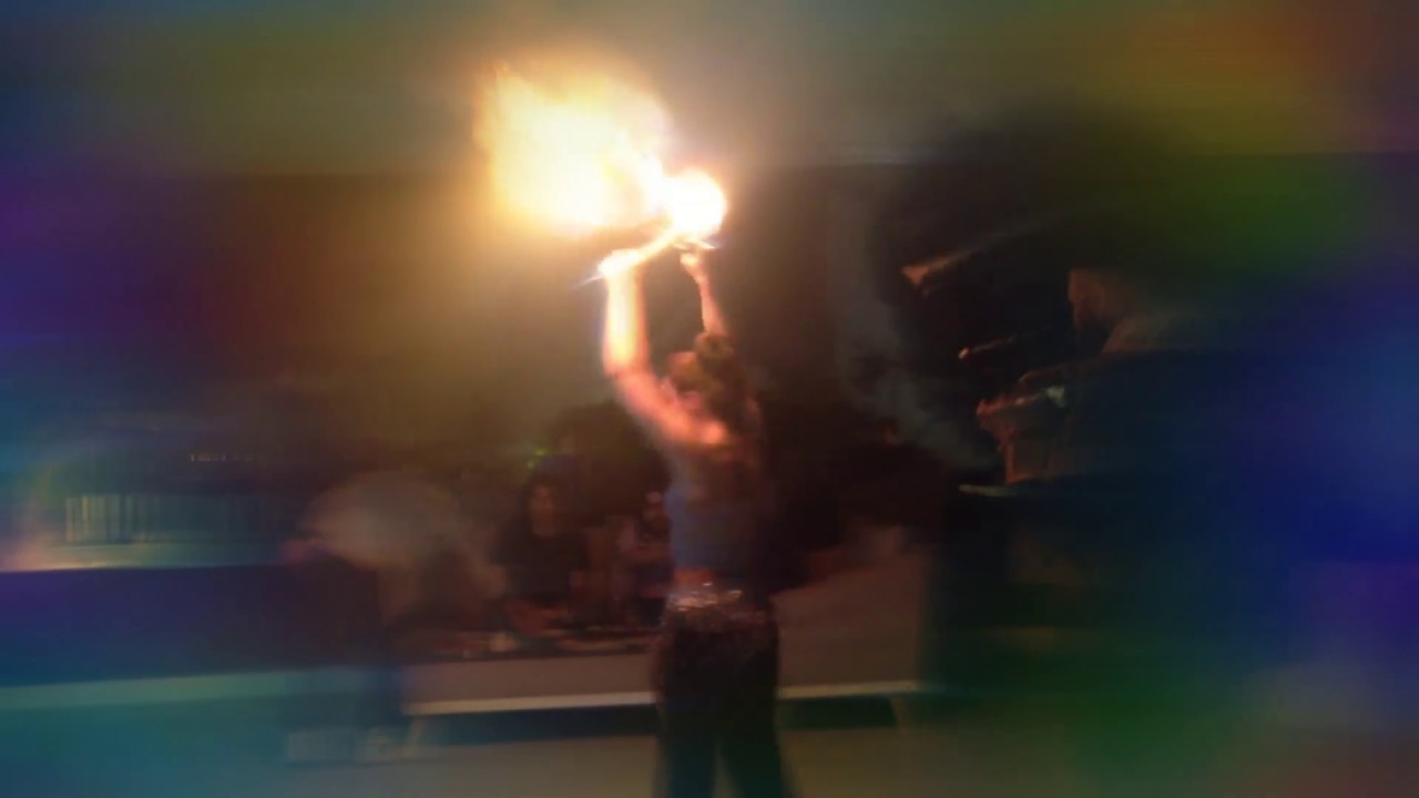 Fire fan dance by Katya Stern - YouTube