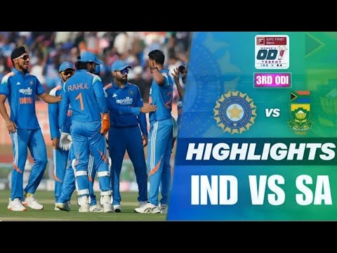 IND VS SA MATCH HIGHLIGHTS || INDIA VS SOUTH AFRICA 3RD MATCH ...