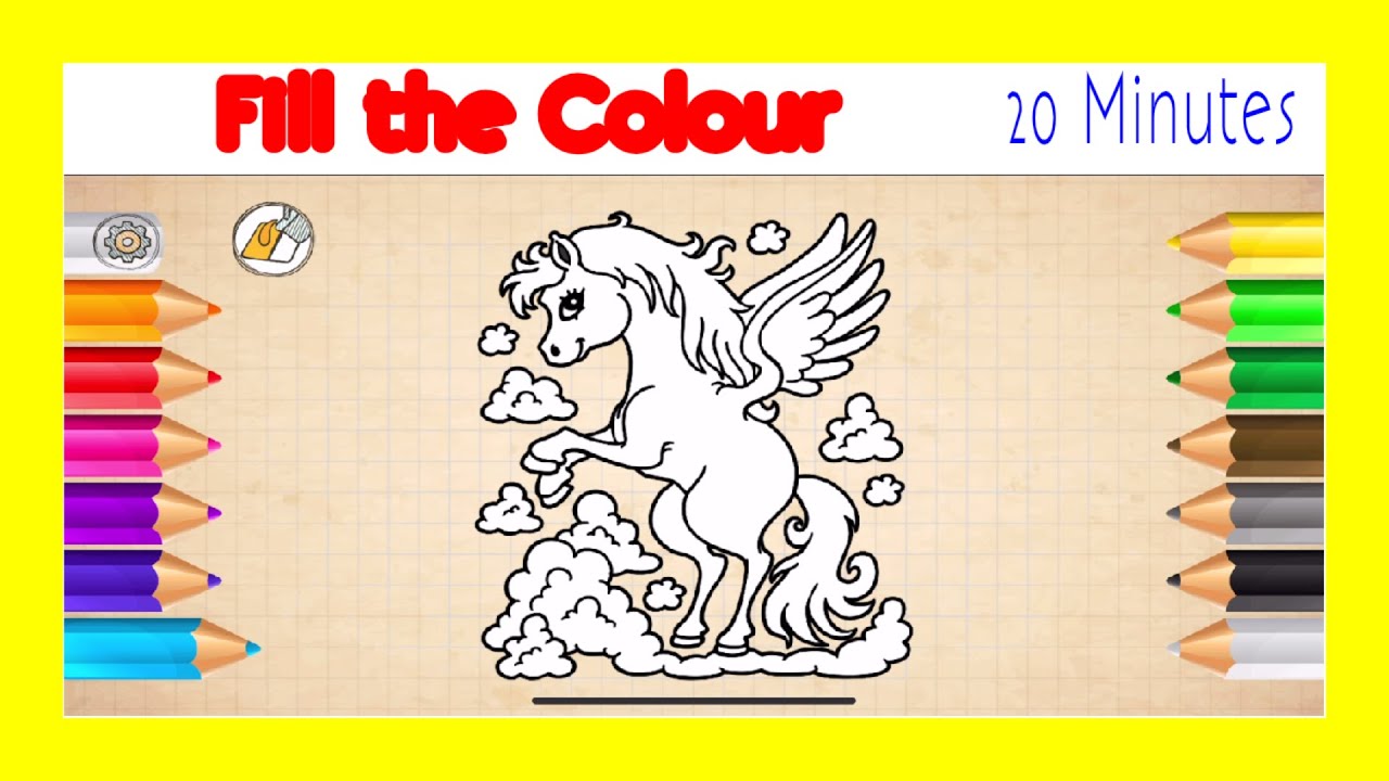 Fill colours and Have fun. - YouTube