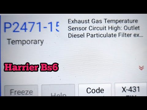 Tata Harrier #P2471 , Exhaust gas temperature high - YouTube