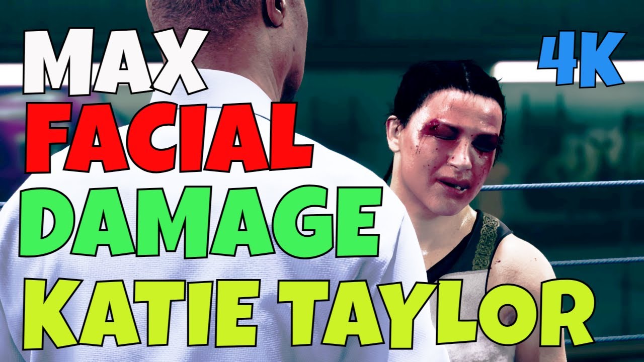 Katie Taylor CUT STOPPAGE Undisputed Boxing (ESBC) #undisputedboxing ...