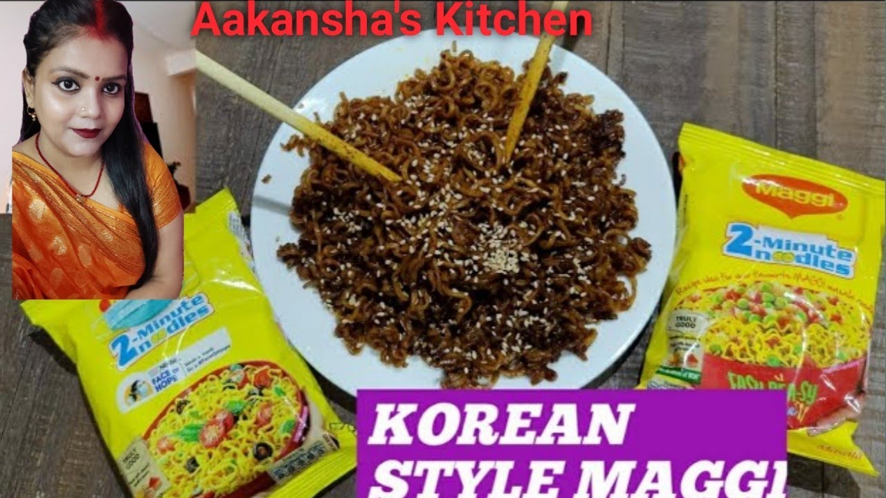 Korean style maggie|| Easiest and Tastiest maggie ever|| 😍😋 - YouTube